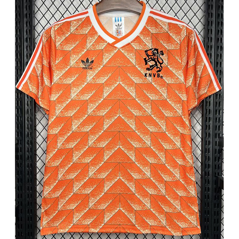 US$ 19.00 - 1988 Netherlands Home Retro Soccer Jersey（队标缕空） - www ...