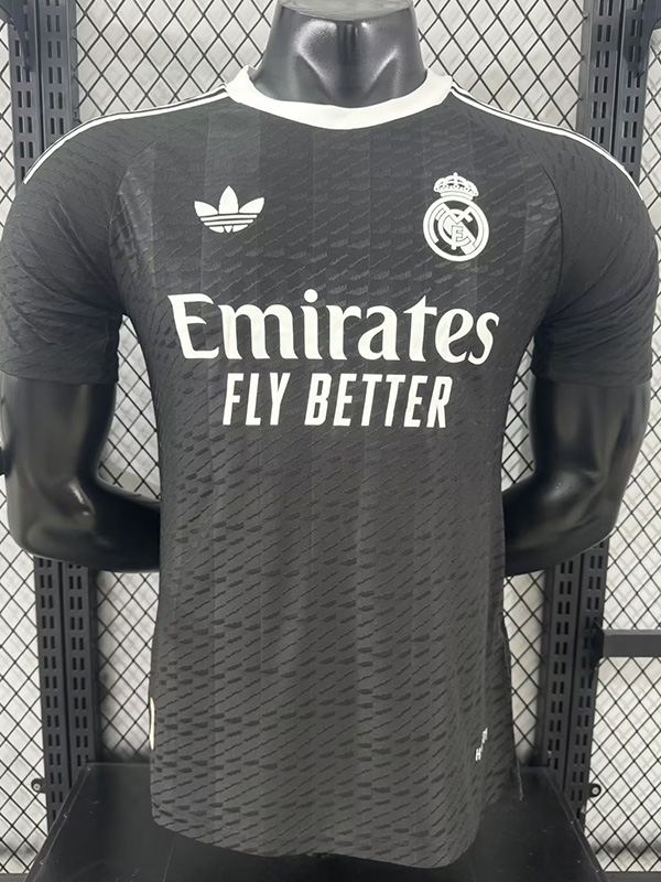 US$ 16.00 - 2025-26 RMA Black GoalKeeper Player Version Soccer Jersey ...