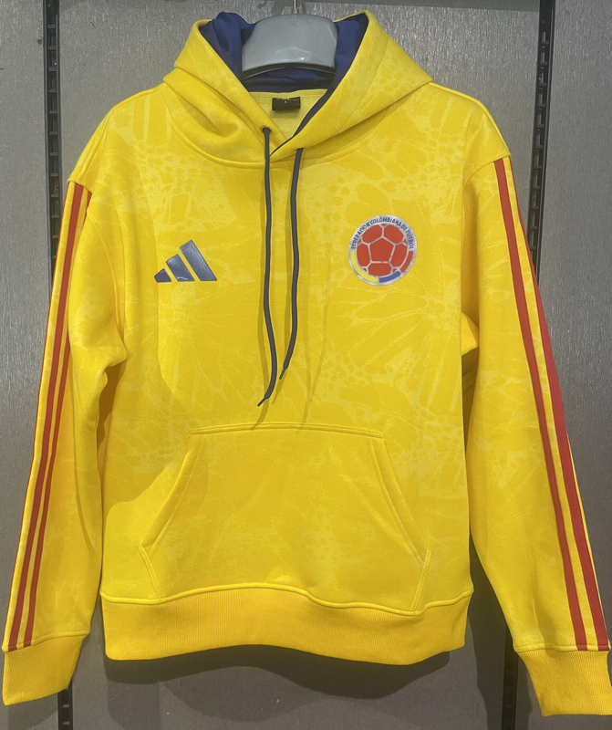 US$ 33.00 - 2025-26 Colombia Yellow Hoody - www.bestzv2.com