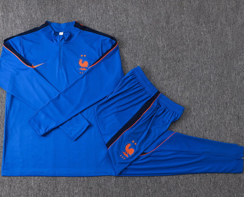 US$ 33.00 - 26-27 France Fancy blue Kids Half Pull Tracksuit #E26058(童装 ...